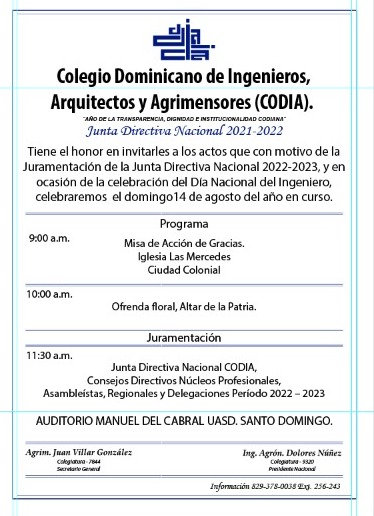 Colegio Dominicano de Ingenieros, Arquitectos y Agrimensores | CODIA ...
